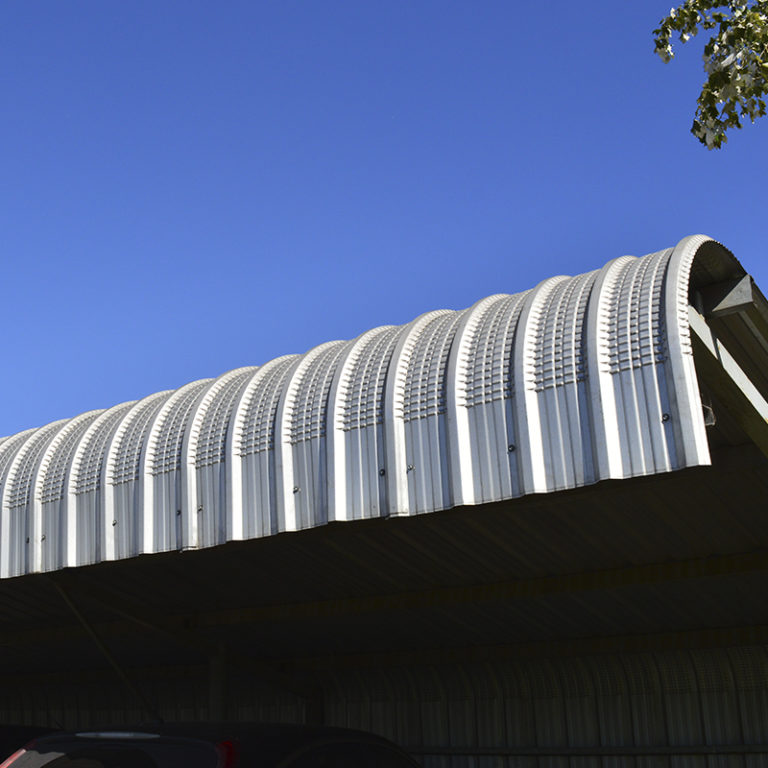 Chapa Curva | Cubiertas Autoportantes | Arcochapa